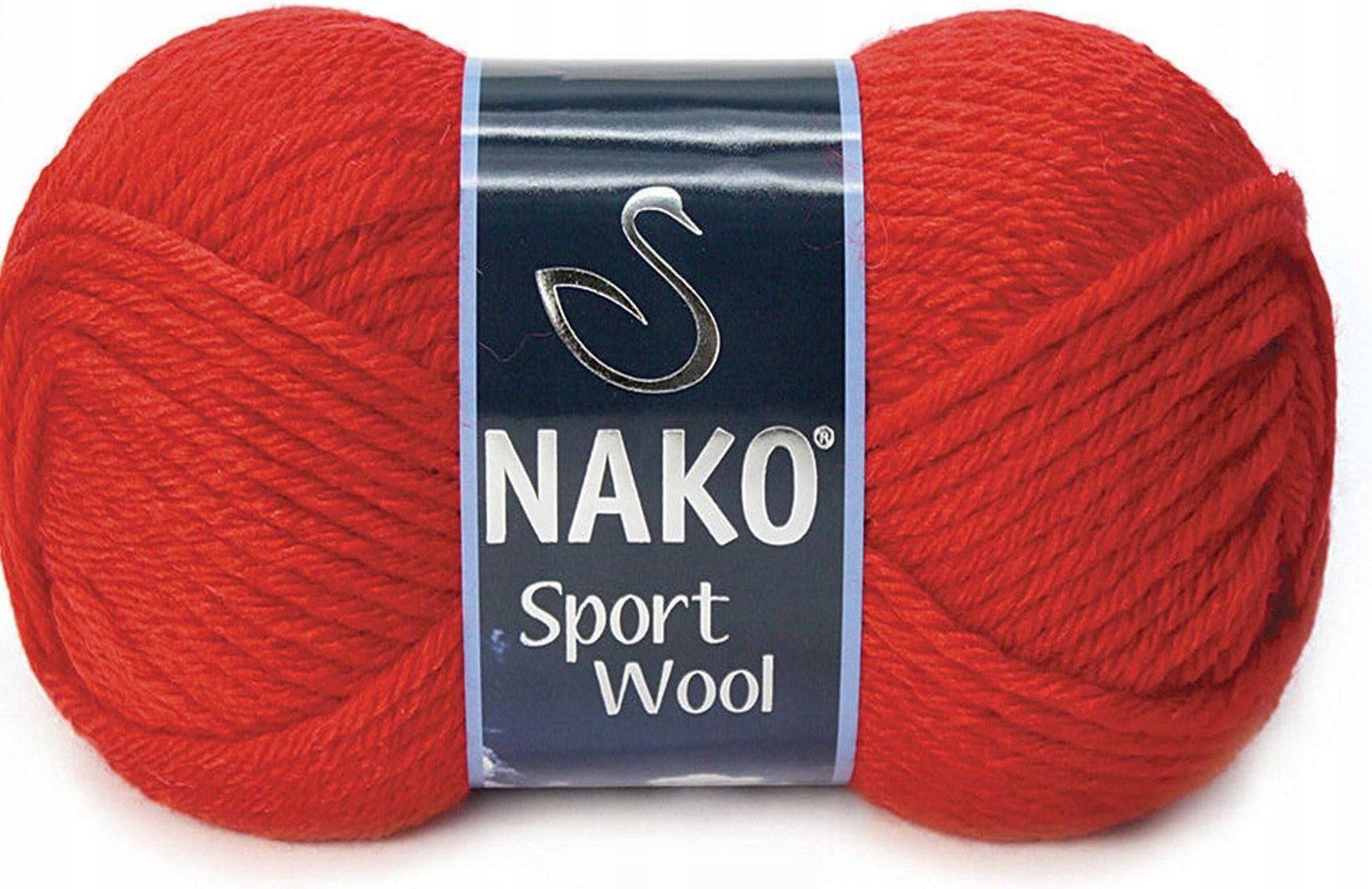 Nako Włóczka Sport Wool 100G/120M Wełna 1140 1542011336 - Ceny i opinie ...