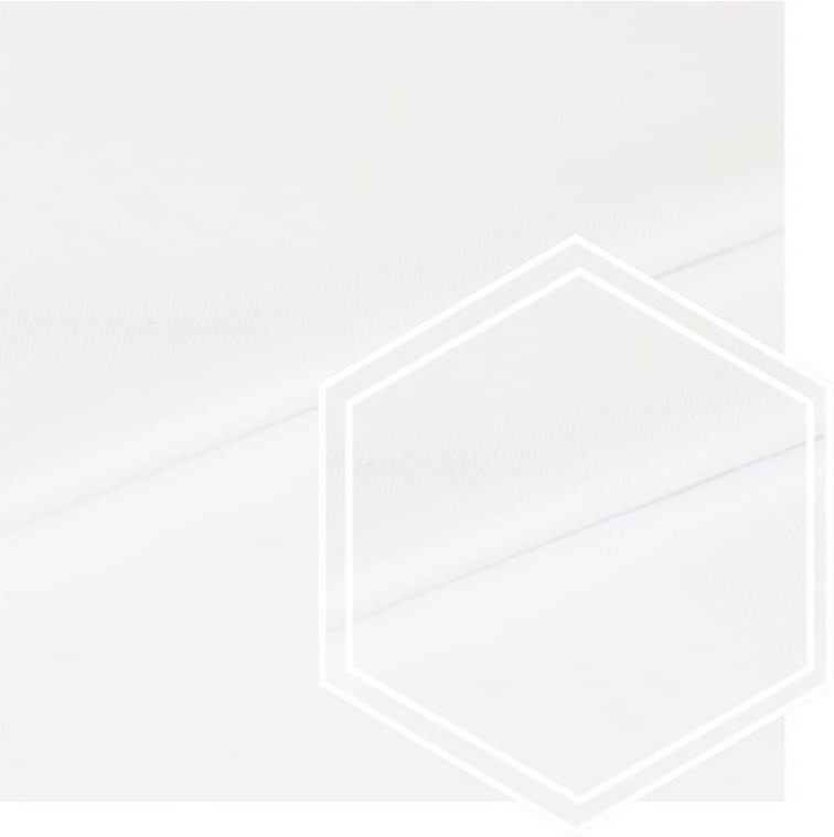 Kamtex Tkanina Bawełna Jednobarwna 220Cm 0,5Mb Biała 1533650234 - Ceny ...