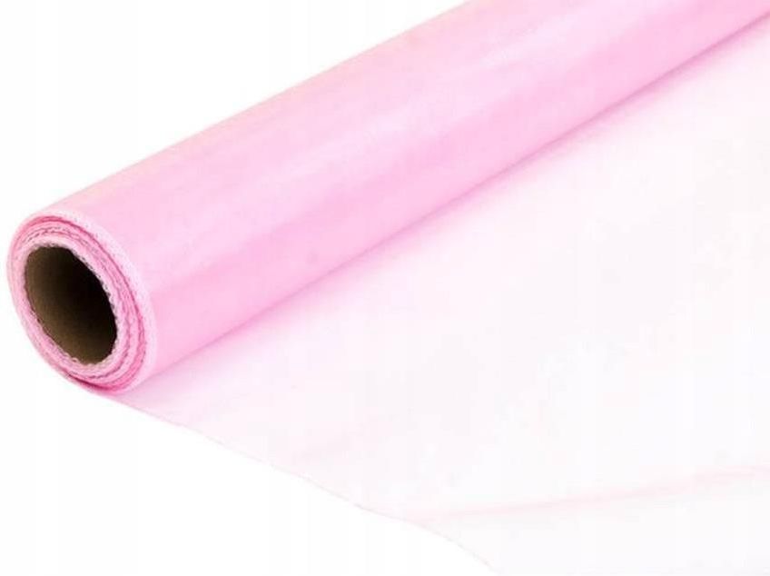 Organza Tiul Obszywana 36Cm 9M Organtyna Lt Pink 1542092242 - Ceny i ...