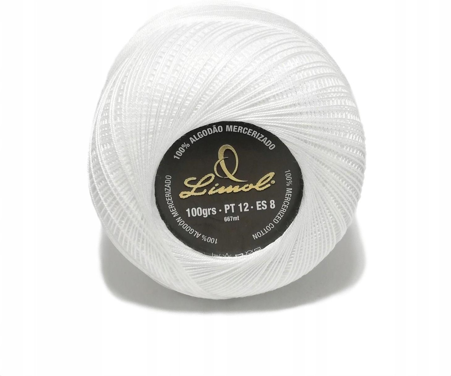Limol Kordonek 100 Gram 667 Metr Grubość 12 Biały 1542014252 - Ceny i ...