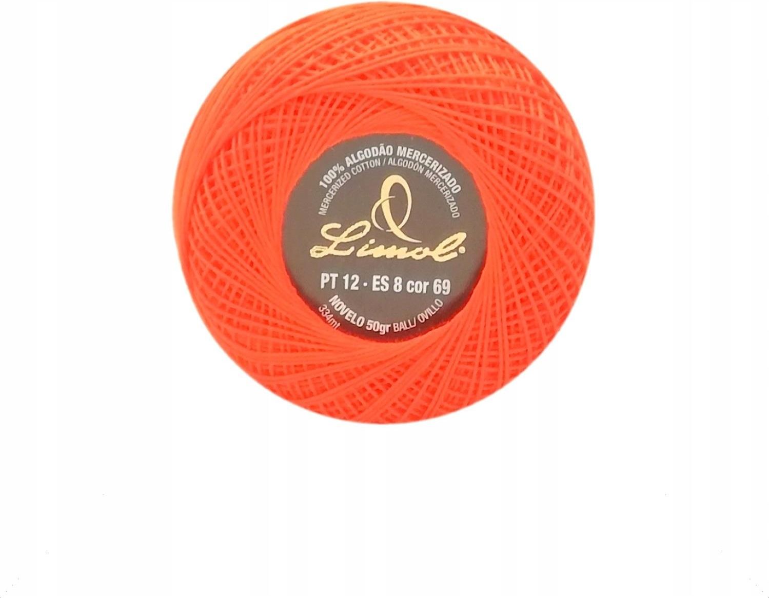 Kordonek Limol 50G 334M Gr 12 100% Bawełna C 69 1542015176 - Ceny i ...