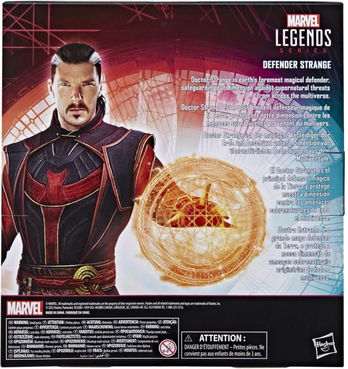 Hasbro Marvel Legends Series Defender Strange Doctor Strange F3426 ...