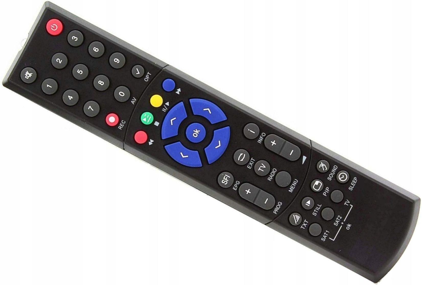 Pilot do telewizora Technisat Dekodera Mf4-S 103B 103 Ts (103Ts103Bl ...