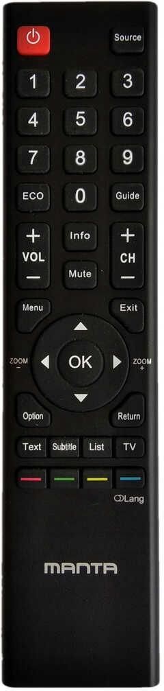 Pilot do telewizora Manta 24Lhn79T 32Lhn79T (5900308114049) - Opinie i ...