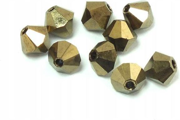 Bicone 3Mm Gold Bronze 100Szt. 18532 - Ceny i opinie - Ceneo.pl