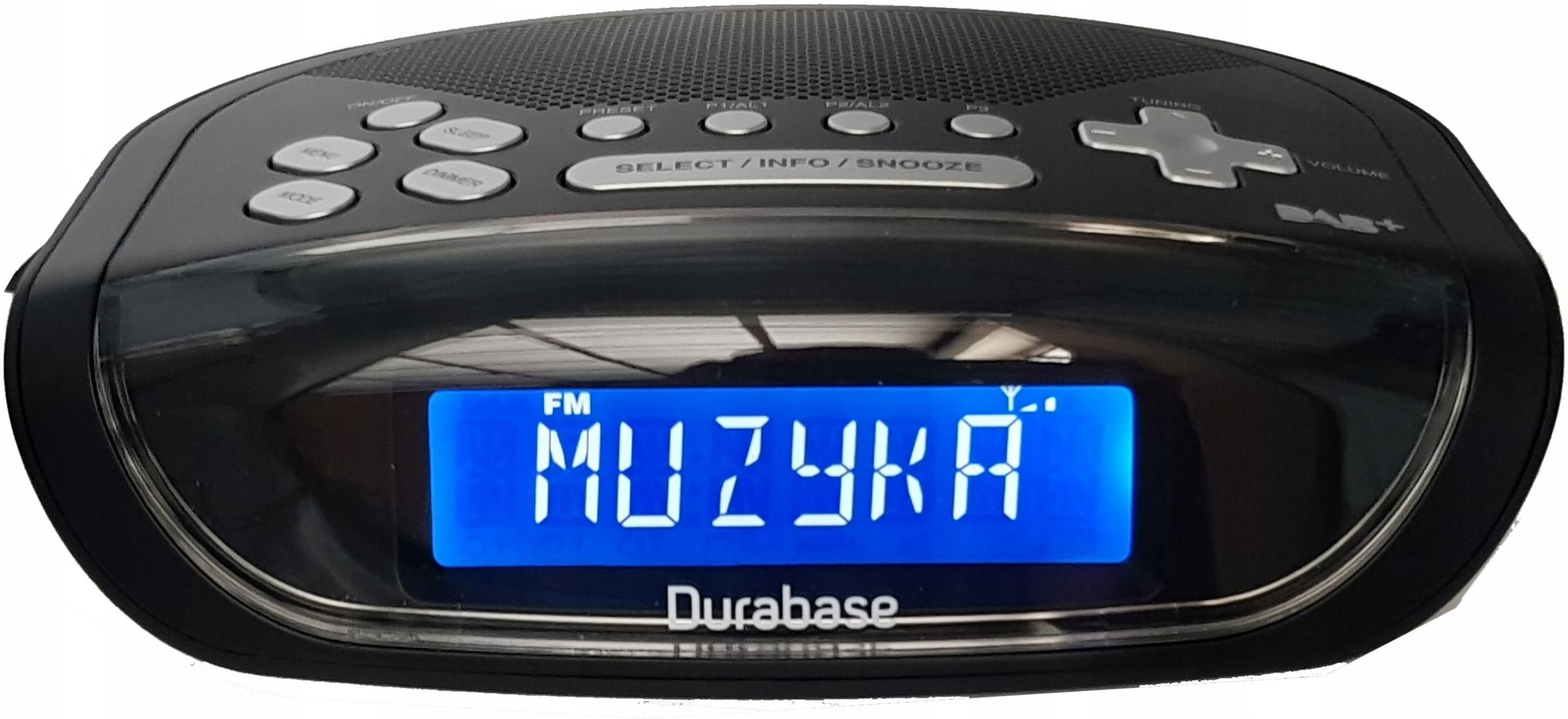 Radio Durabase Radiobudzik Zegar Z Radiem Cyfrowym Dab+Fm 2 Alarm ...