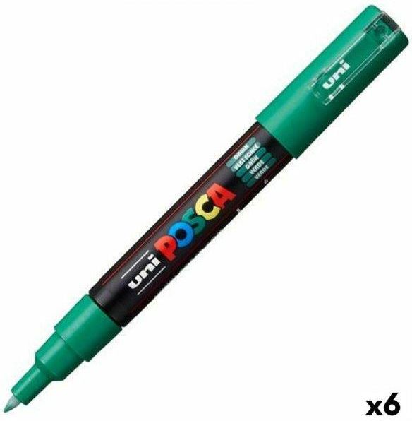 Posca Mazaki Pc 1M Kolor Zielony (6 Sztuk) - Ceny i opinie - Ceneo.pl