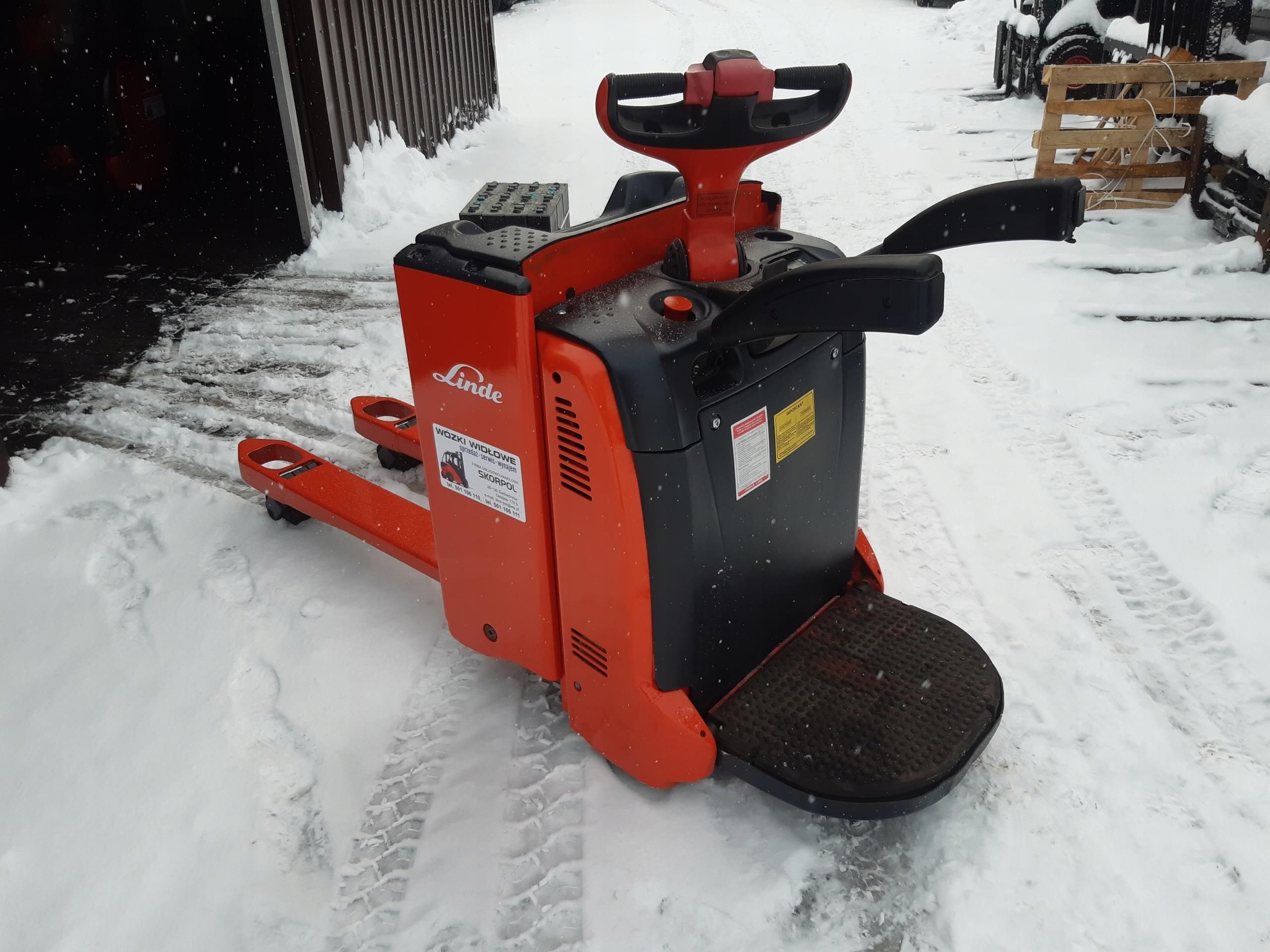 WÓZEK PALETOWY ELEKTRYCZNY LINDE T 20 AP - Opinie i ceny na Ceneo.pl