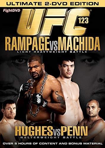 Film DVD Ultimate Fighting Championship: 123 - Rampage Vs Machida (DVD ...