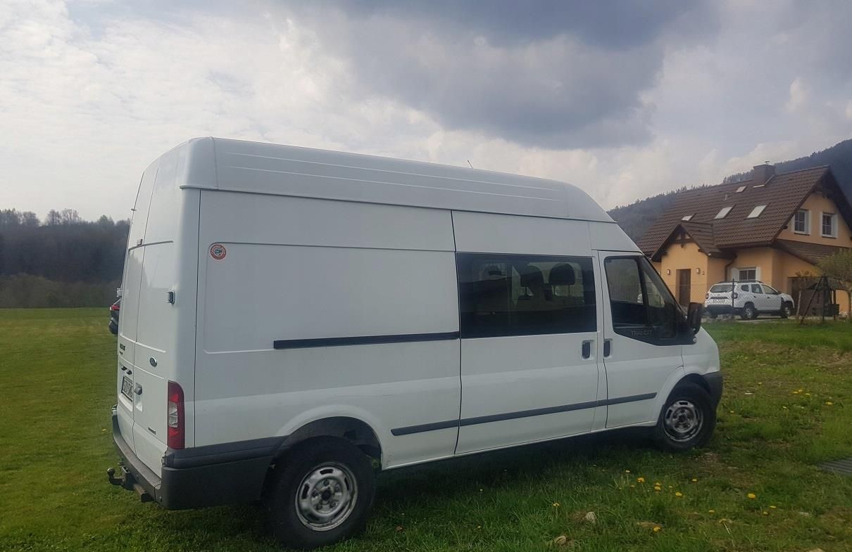 FORD TRANSIT MAXI BRYGADOWY DOKA 6-osobowy - Opinie i ceny na Ceneo.pl