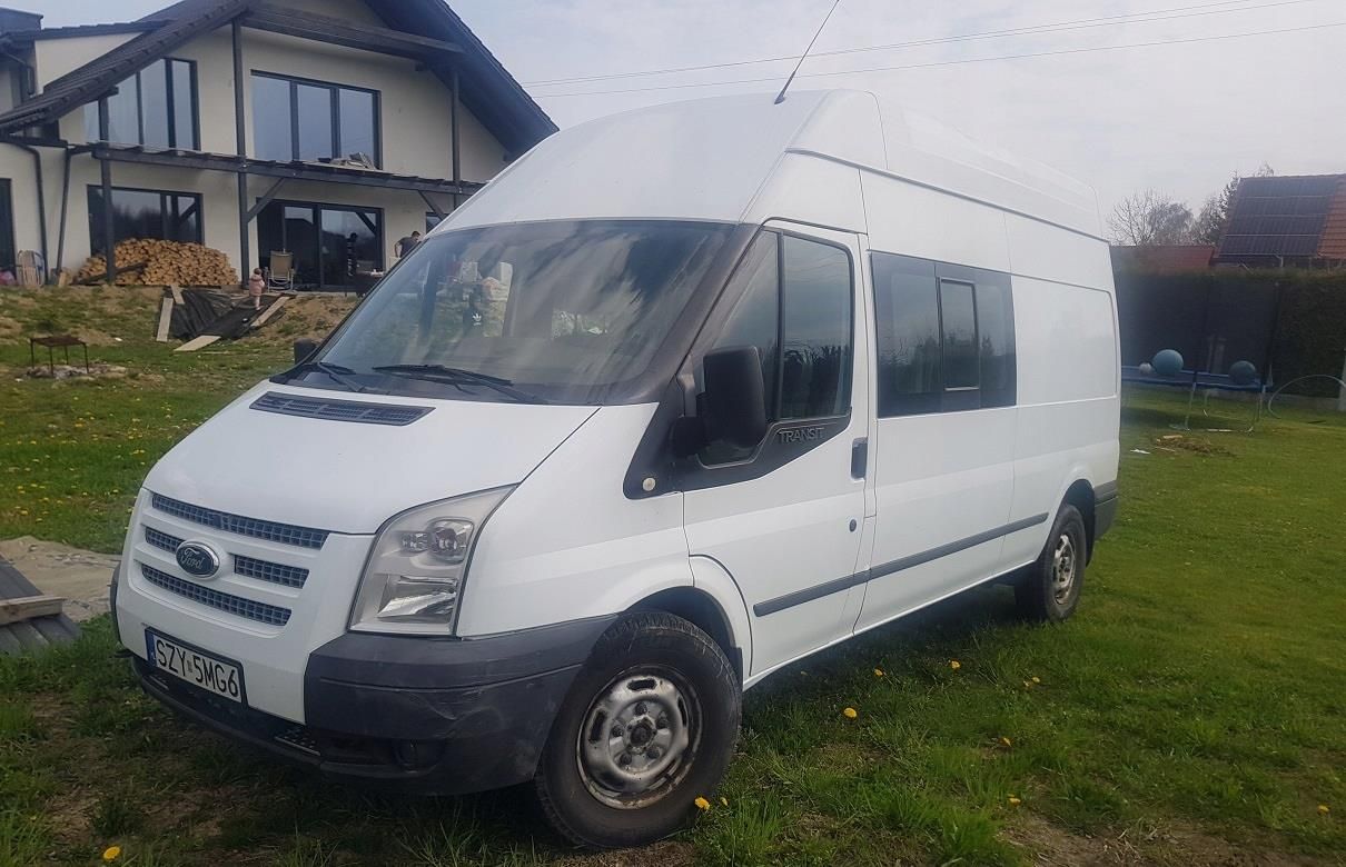 FORD TRANSIT MAXI BRYGADOWY DOKA 6-osobowy - Opinie i ceny na Ceneo.pl