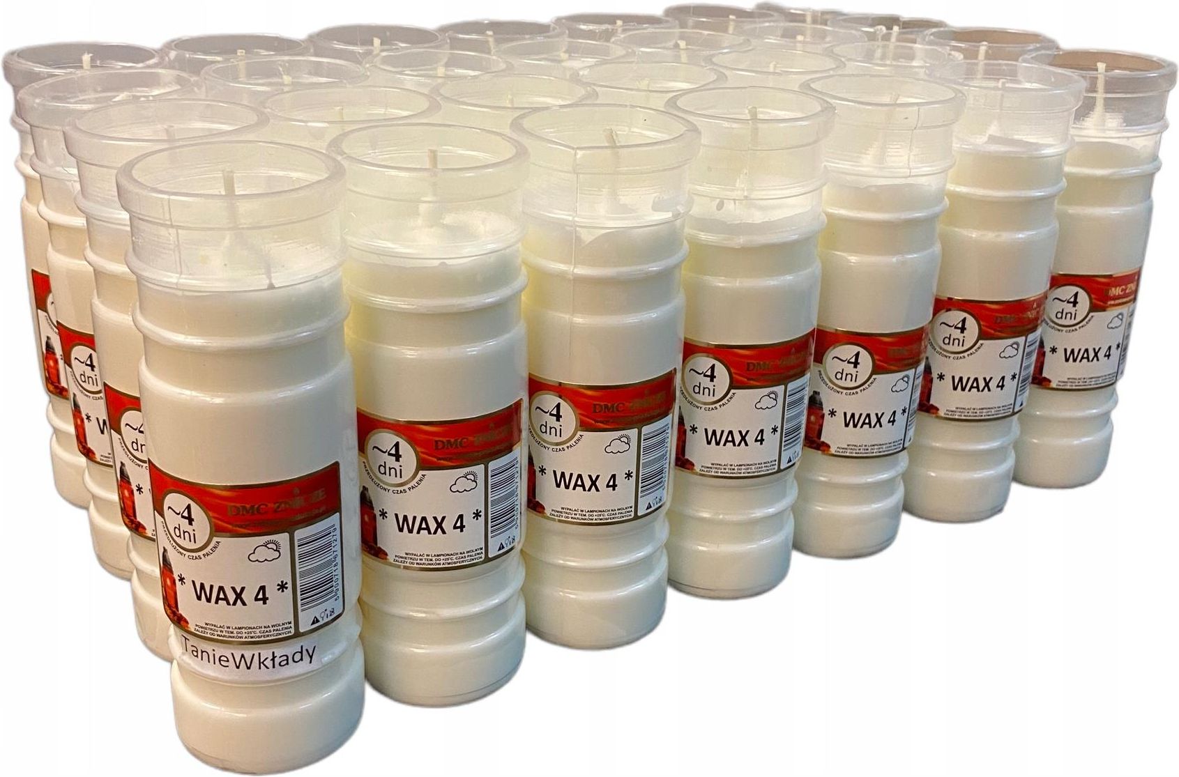 Wkład Parafinowy Do Zniczy Wax 4-5 Dni 28Szt. - Ceny i opinie - Ceneo.pl