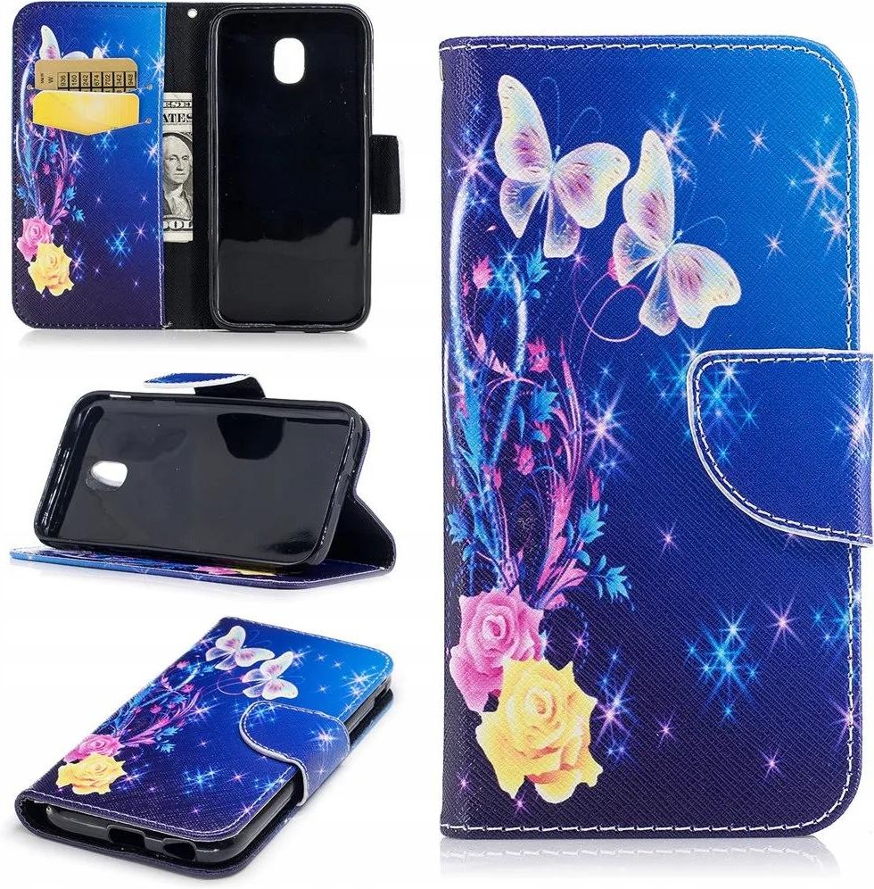 Skórzany Etui Pokrowiec dla Samsung Galaxy J3 2017 - Etui na telefon ...