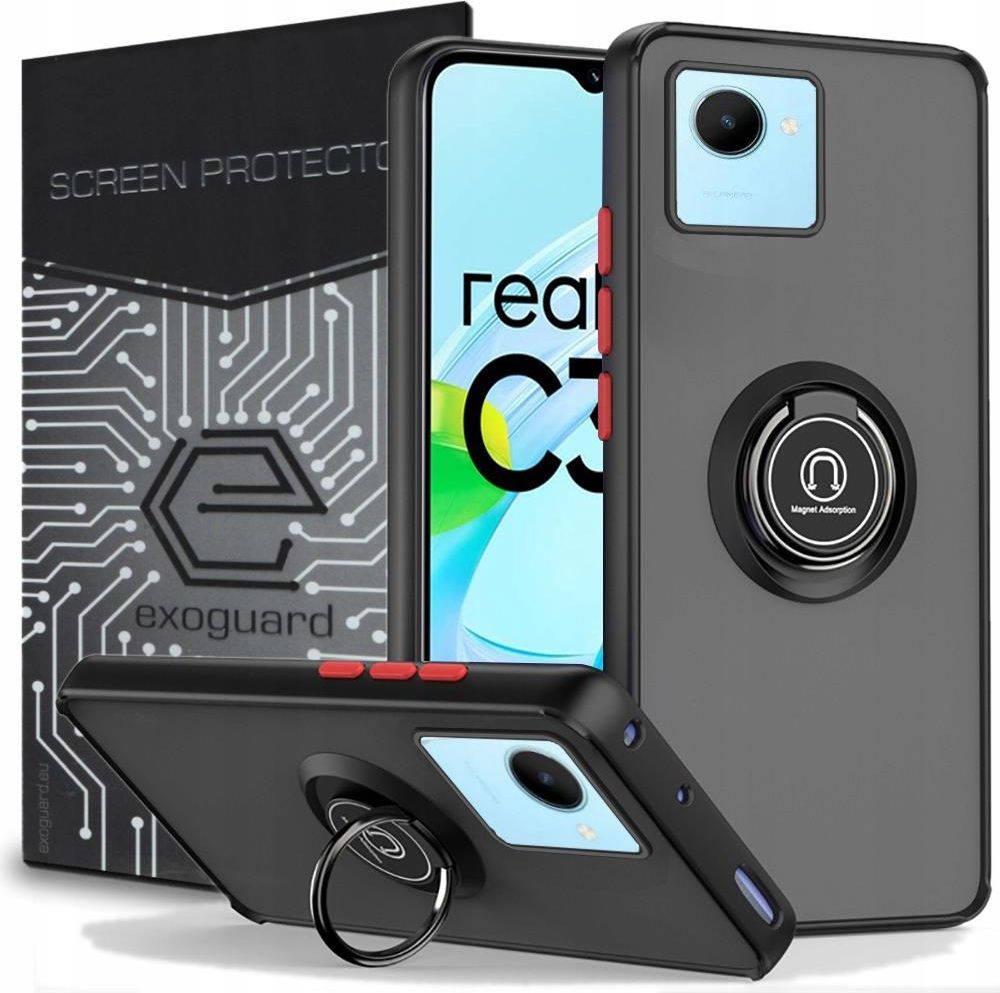 Case Obudowa Etui Pancerne Szkło do Realme C30 - Etui na telefon, ceny ...