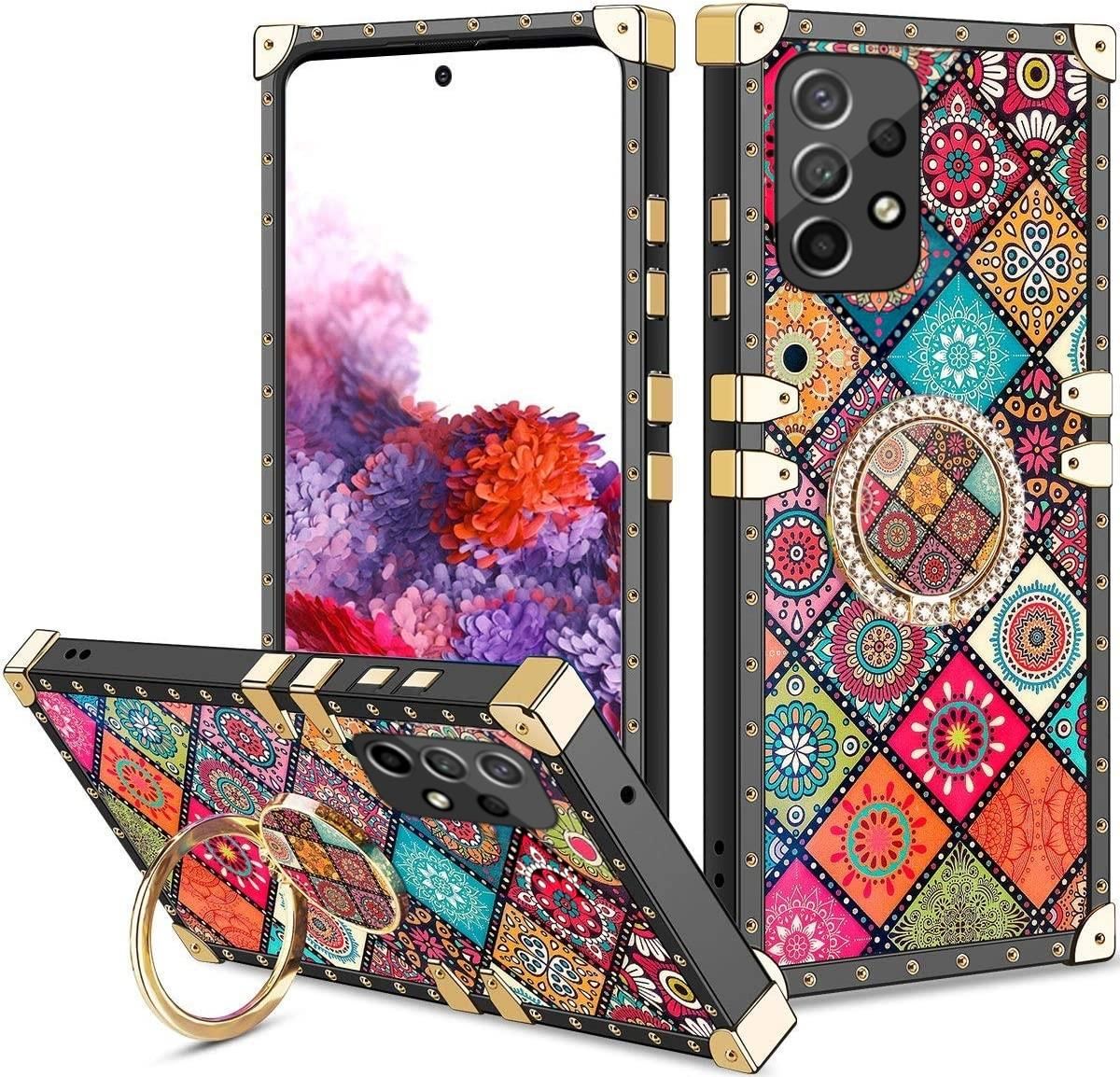 Etui Glamour Do Samsunga A13 5G Ring Case Szkło - Etui na telefon, ceny ...