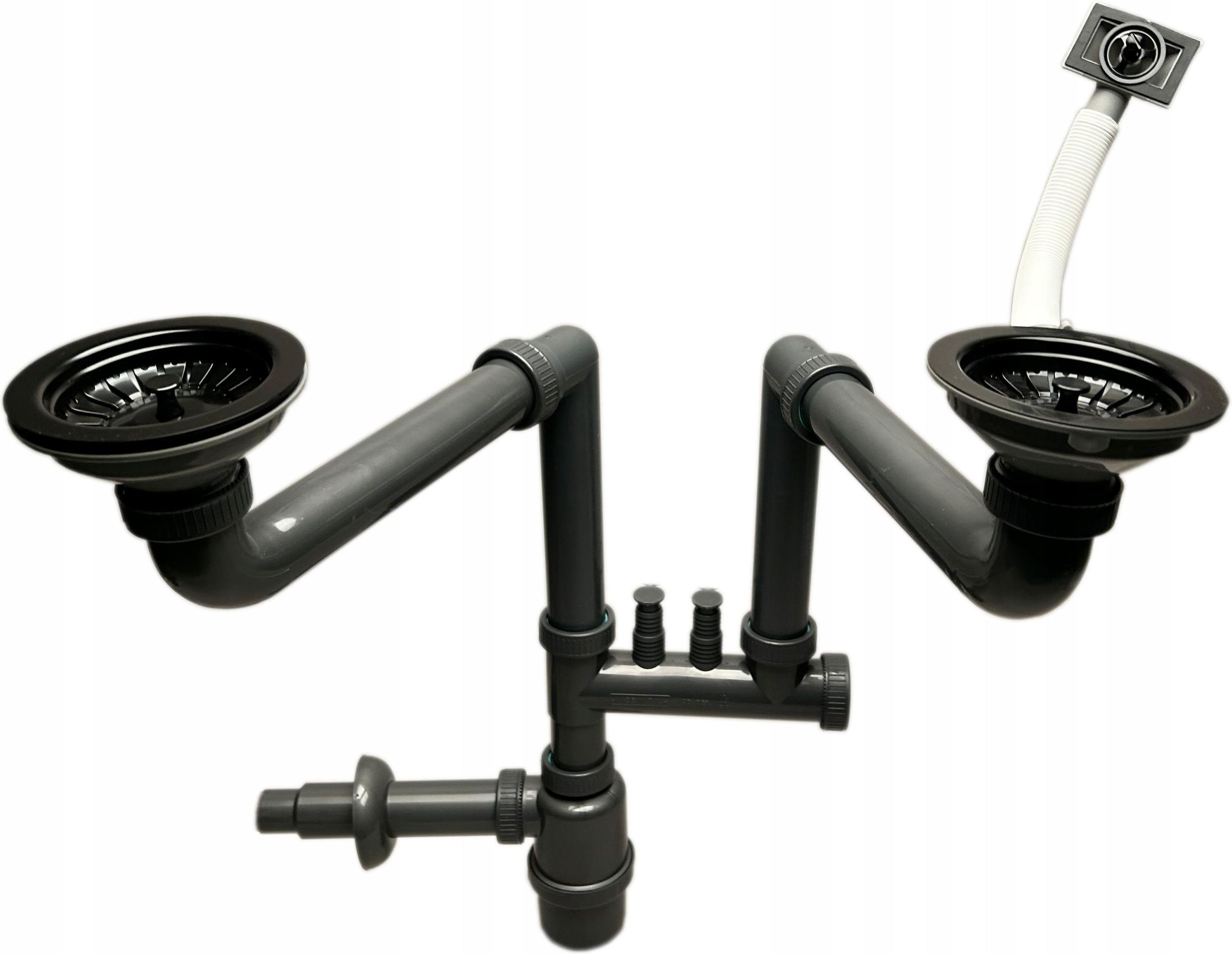 Syfon Prehnit Syfon Podwójny Czarny - Opinie i ceny na Ceneo.pl