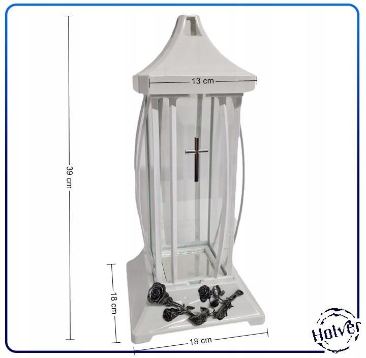 Znicz Kapliczka Hk-52 Orchidea Róża 39Cm Biały - Ceny i opinie - Ceneo.pl