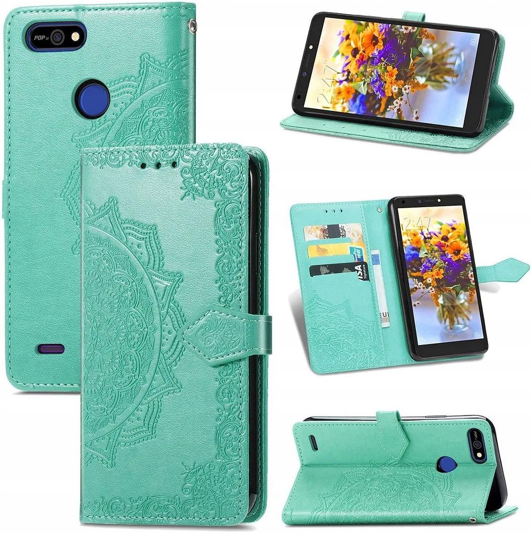 Skórzany Etui Pokrowiec dla Tecno Pop 2F - Etui na telefon, ceny i ...