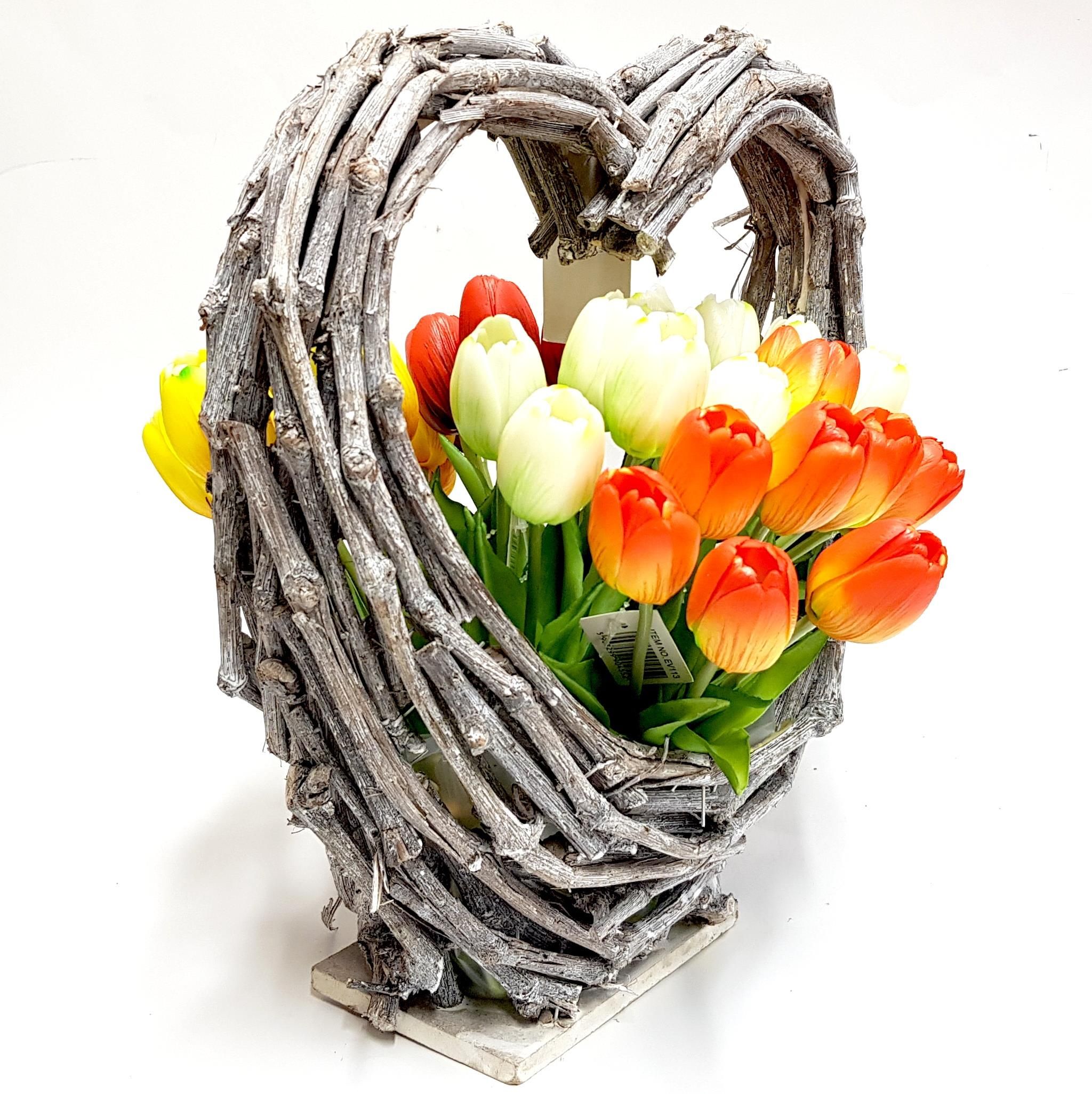 Serce Koszyk Do Stroika Dekoracja Kwiatowa - Ceny i opinie - Ceneo.pl