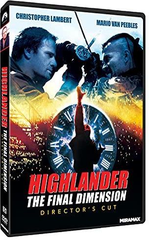 Film DVD Highlander: The Final Dimension (aka Highlander 3: The ...