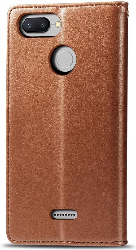 Skórzany Etui Pokrowiec dla Xiaomi Redmi 6 6A - Etui na telefon, ceny i ...