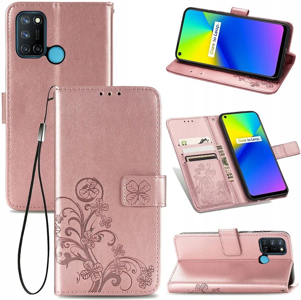 Skórzany Etui Pokrowiec dla Realme 7i Realme C17 - Etui na telefon ...