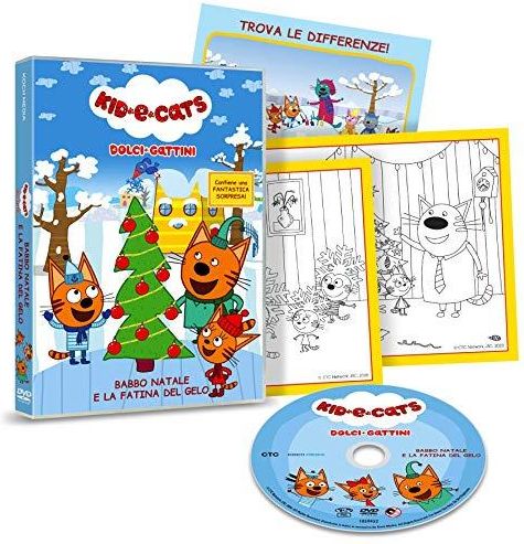 Film DVD Kid-E-Cats - Dolci Gattini: Babbo Natale E La Fatina Del Gelo ...