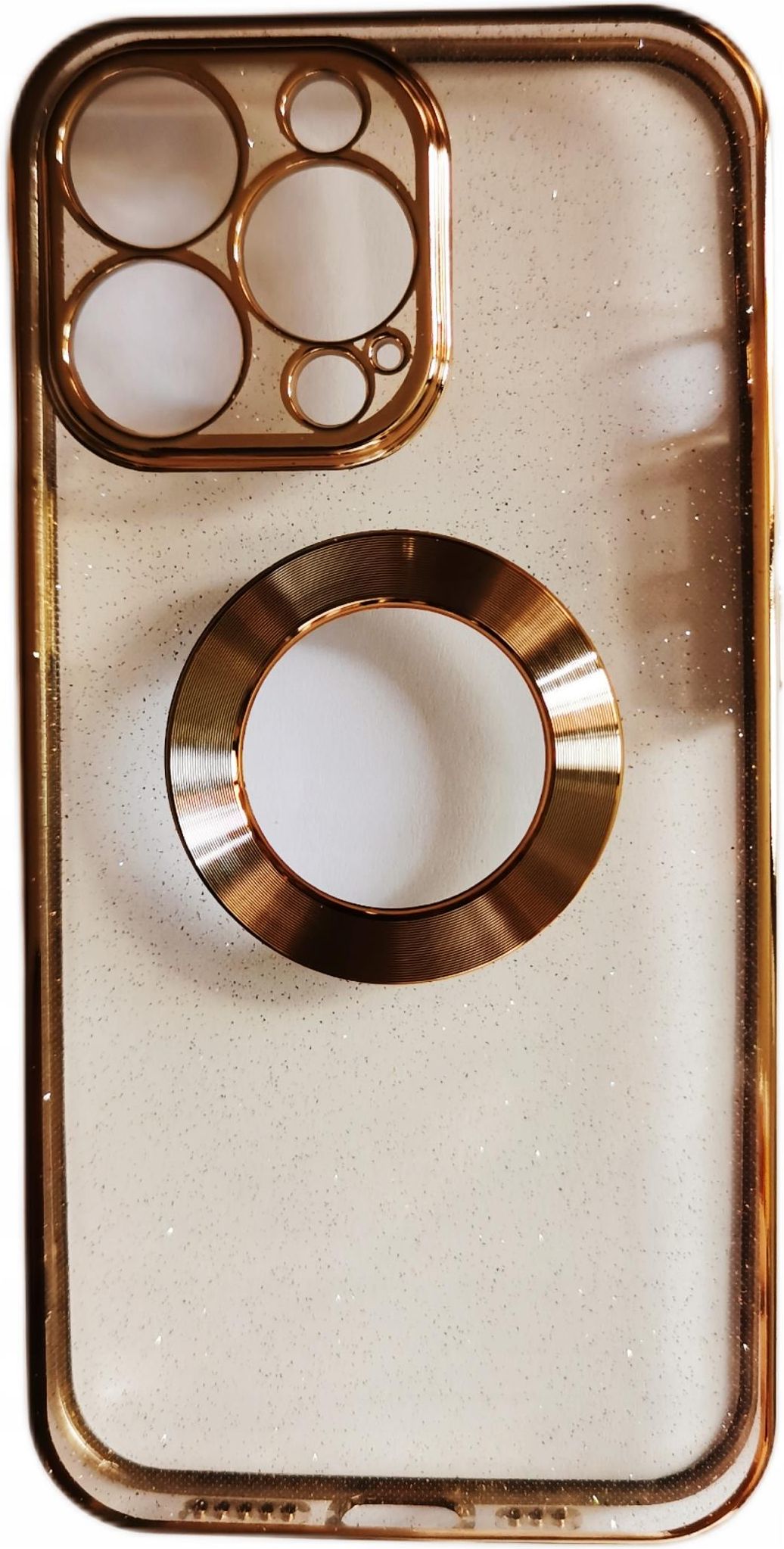 Clear Shiny Case for iPhone 13, Gold - Etui na telefon, ceny i opinie ...