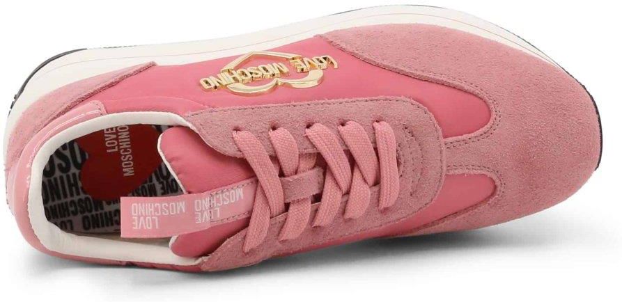 Sneakersy marki Love Moschino model JA15354G1FIN2 kolor Różowy. Obuwie ...