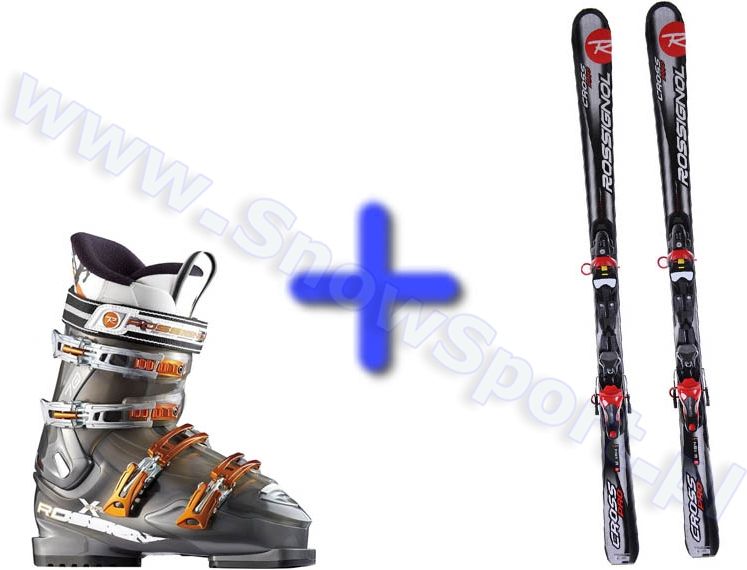 Narty Rossignol Cross Pro + zip 100 S + Exalt X70 2012 - Ceny i opinie ...