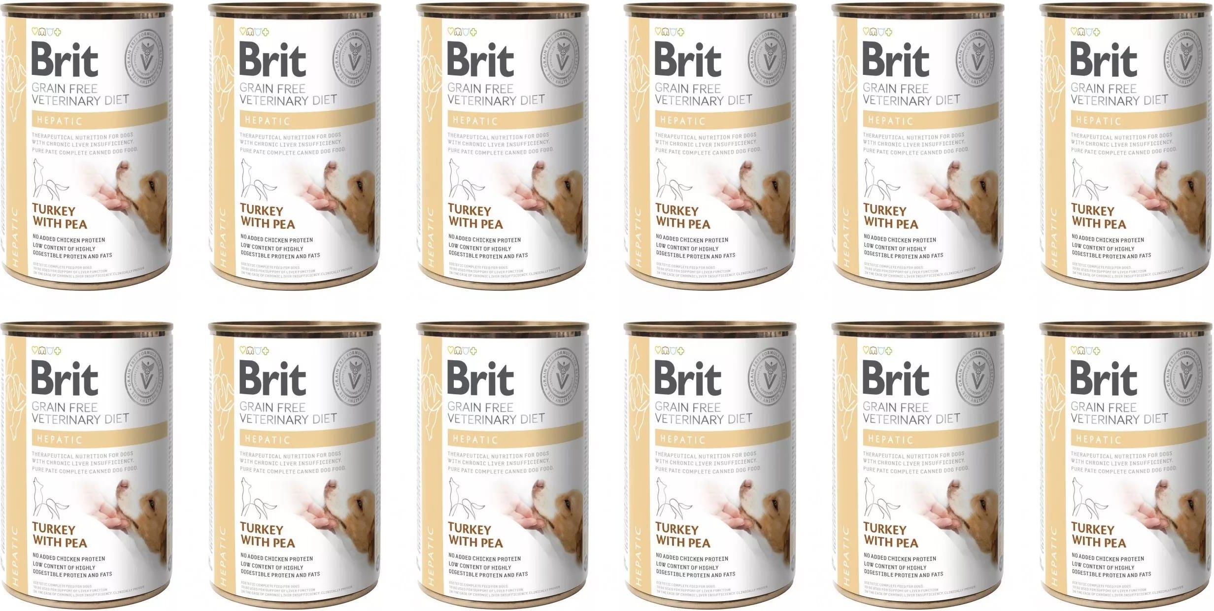 Karma Brit Veterinary Diet Hepatic 12x400G - Ceny i opinie - Ceneo.pl