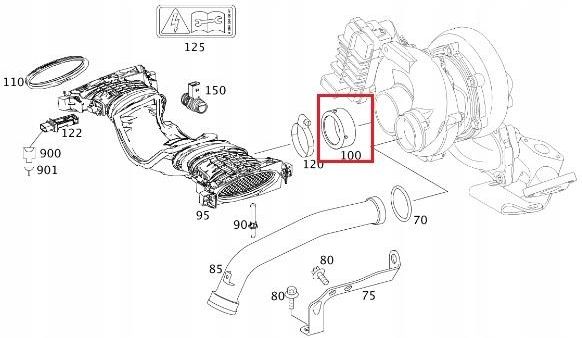 Mercedes-Benz Gl Glk Ml Uszczelka Turbospręzarki A6420940180 - Opinie i ...