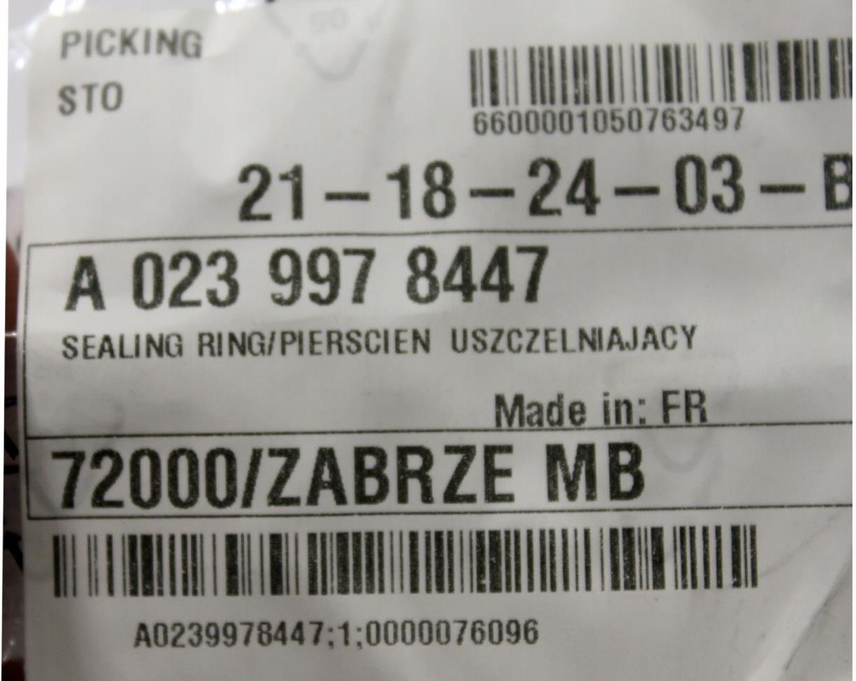 Mercedes-Benz W115 W123 W124 Uszczelka Pokrywy Rozrzadu A0239978447 ...