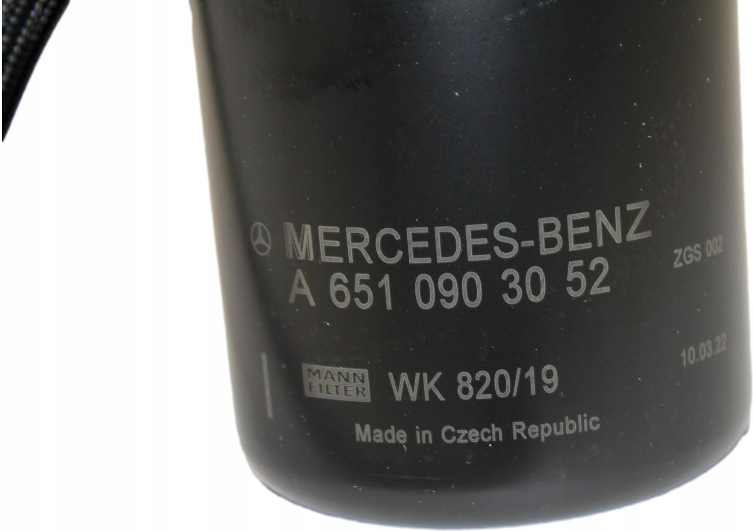 Filtr paliwa Mercedes-Benz Sprinter Vito Filtr Paliwa Om651 Oe ...