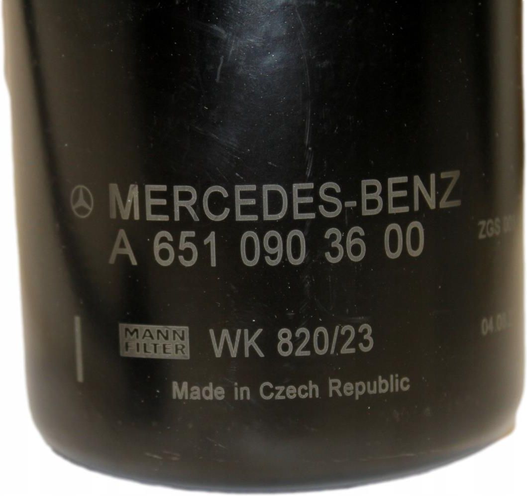 Filtr paliwa Mercedes-Benz Sprinter 907 910 Filtr Paliwa Om651 ...