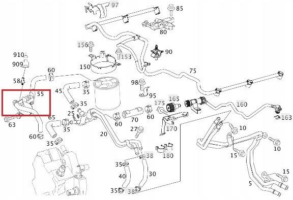 Mercedes-Benz Gl Glk Ml W251 Przewod Paliwa V6 A6420701681 - Opinie i ...