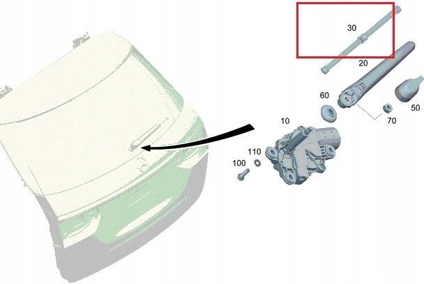Wycieraczka samochodowa Mercedes-Benz Gla W156 E-Klasa W213 Wycieraczka ...