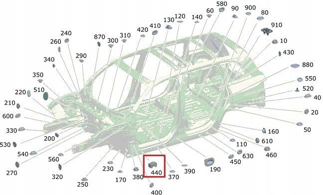 Mercedes-Benz A-Klasa B-Klasa Mocowanie Lewarka Oe A0005833403 - Opinie ...