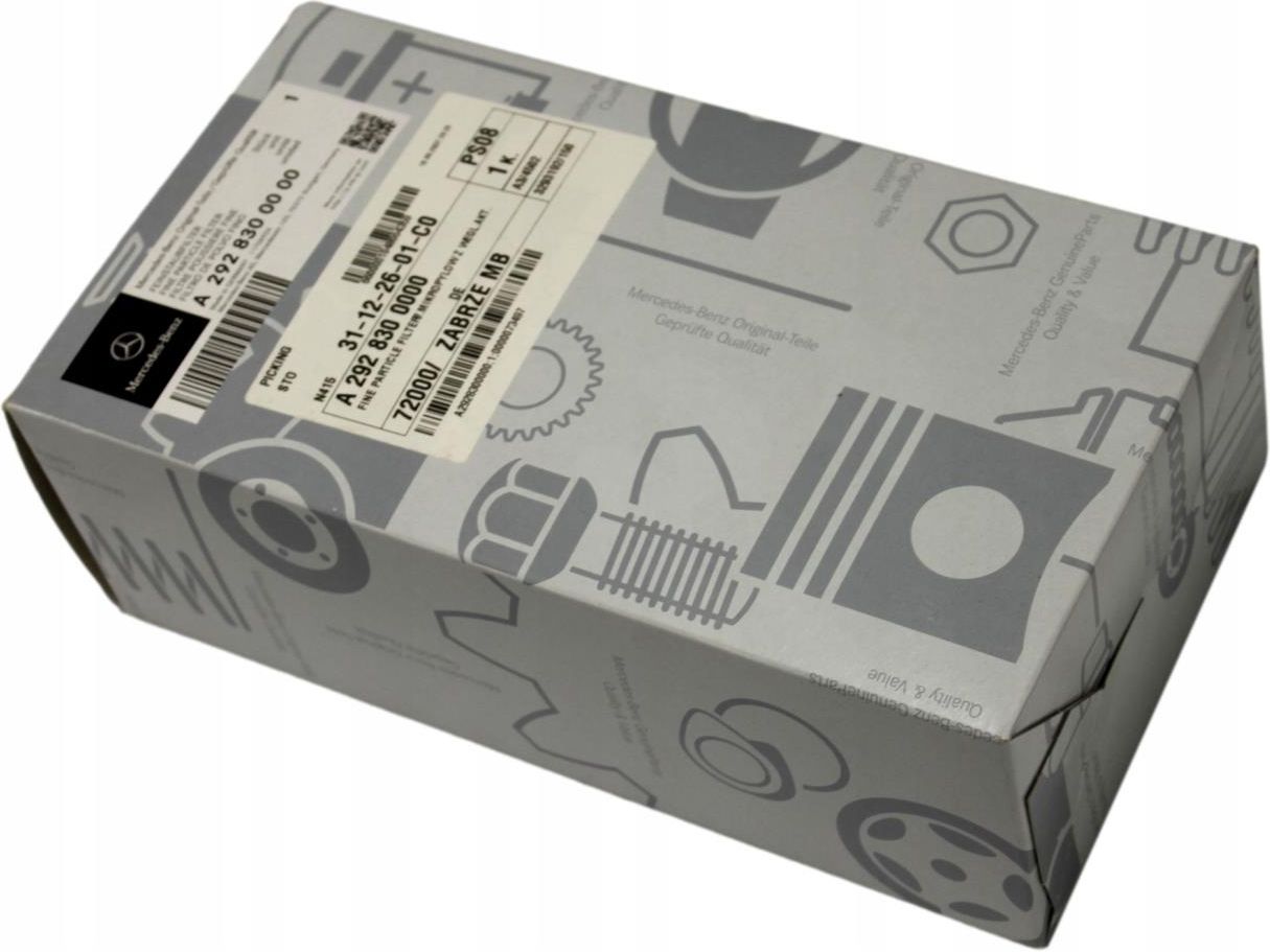 Filtr kabinowy Mercedes-Benz Gle Gls Gl W166 Filtr Kabinowy 2Szt Oe ...