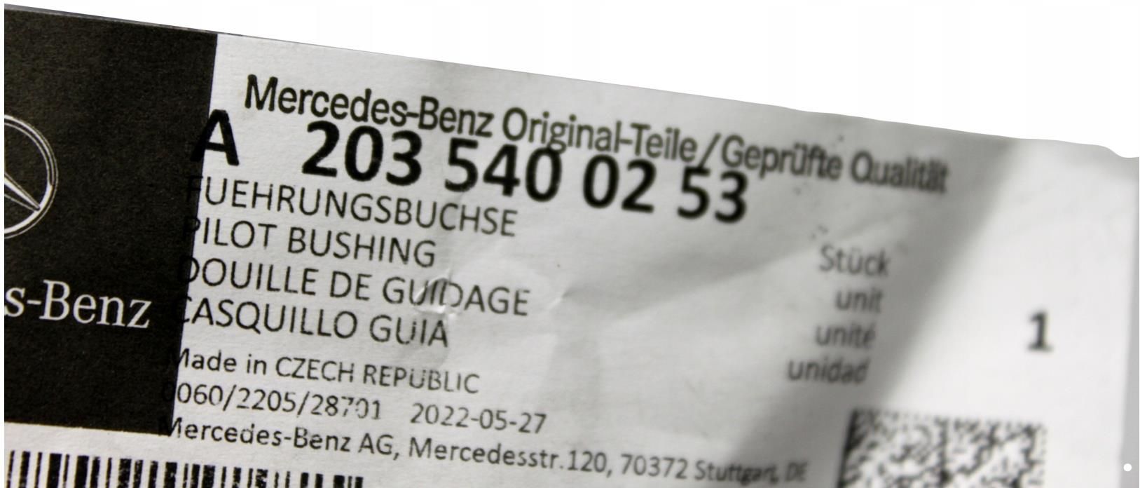 Mercedes-Benz Wtyczka Automatycznej Skrzyni 5G-Tronic A2035400253 ...