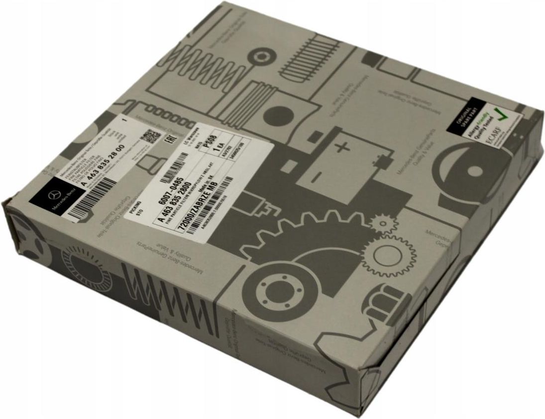 Filtr kabinowy Mercedes-Benz Amg Gt C-Klasa Filtr Kabiny Weglowy Oe ...