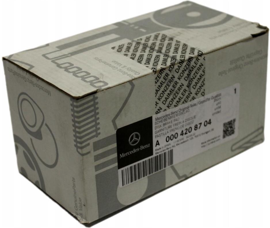 Klocki hamulcowe Mercedes-Benz C292 X166 W166 Klocki Hamulcowe Tyl Oe ...