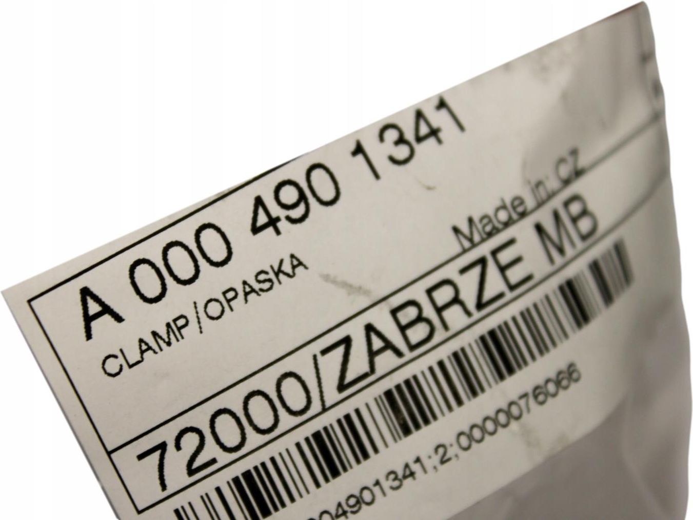 Mercedes-Benz C209 C218 W447 X253 Obejma Wydechu 60Mm A0004901341 ...