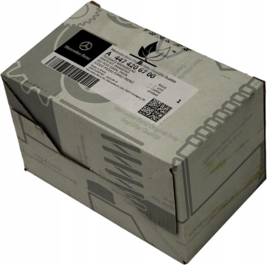 Klocki hamulcowe Mercedes-Benz Vito Evito W447 Klocki Hamulcowe Tyl Oe ...