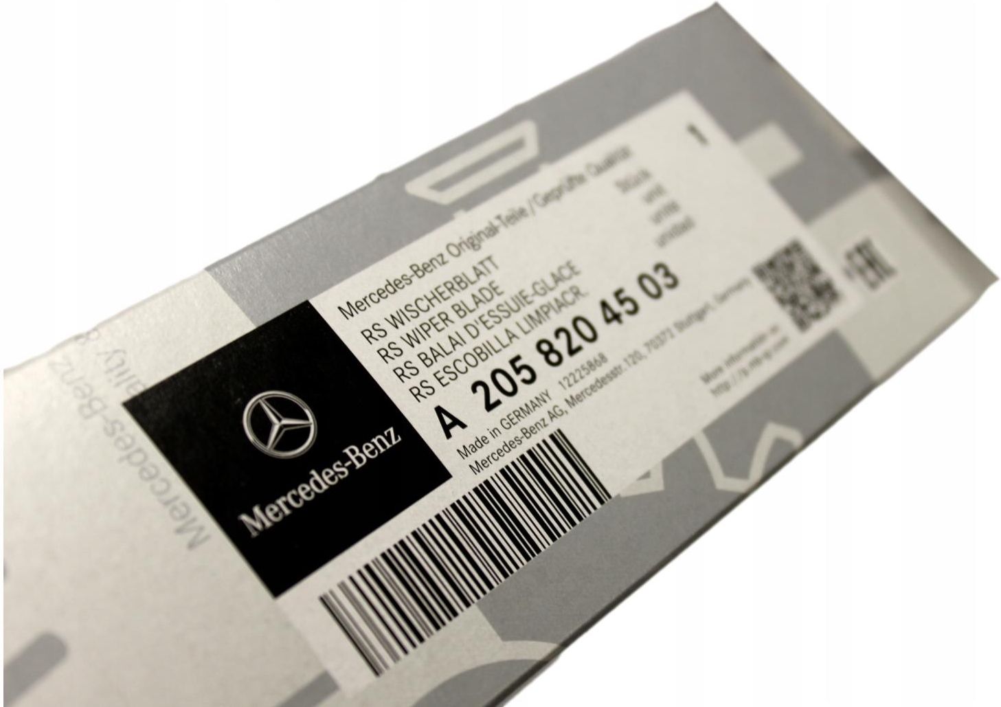 Wycieraczka samochodowa Mercedes-Benz W205 X253 Eqc Wycieraczki Przod ...