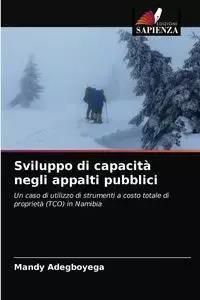 Sviluppo di capacità negli appalti pubblici - Mandy Adegboyega - Literatura obcojęzyczna - Ceny ...