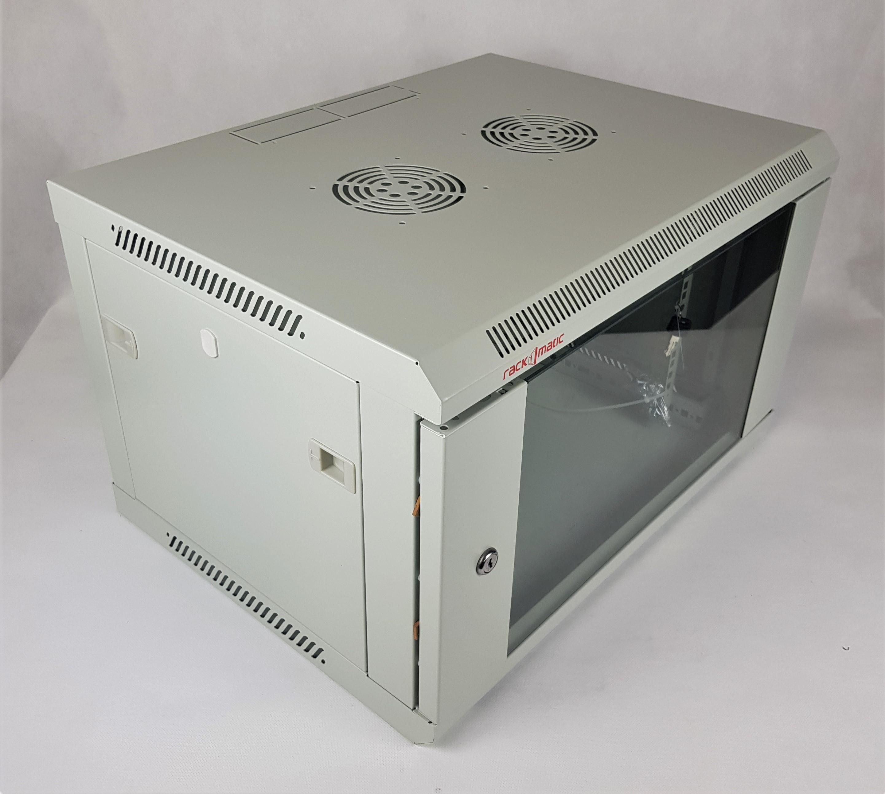 Szafa Rack RackMatic 19 6U 600x450x370 mm - Opinie i ceny na Ceneo.pl