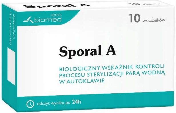Biomed Sporal A Wskaźnik Kontroli Sterylizacji 10Szt. - ceny i opinie ...