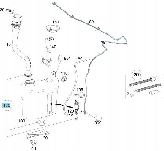 Mercedesbenz Uszczelki Zbiornik Spryskiwacza Mercedes Vito 447 - Opinie ...