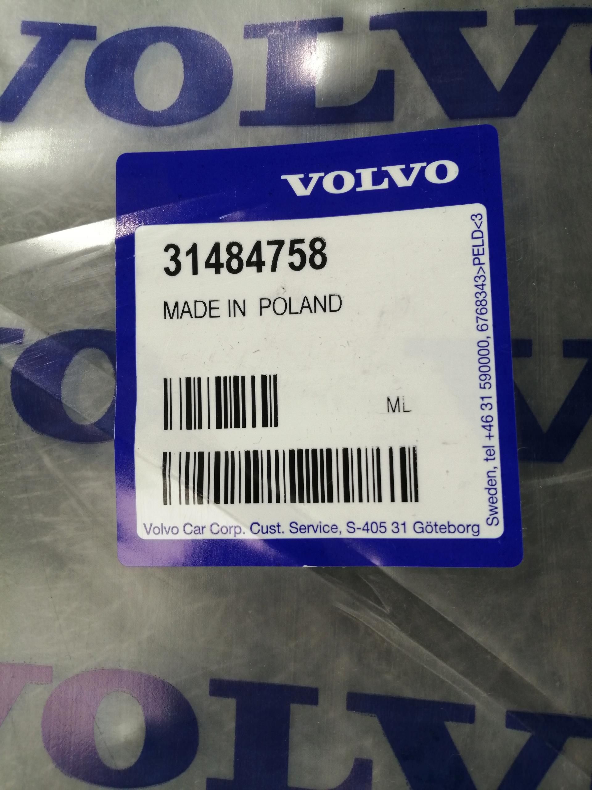 Dywanik samochodowy Volvo Podłoga Bagażnika Dywan Xc40 31484758 ...